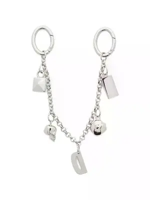 DIESEL® Embellished Chain Keyring