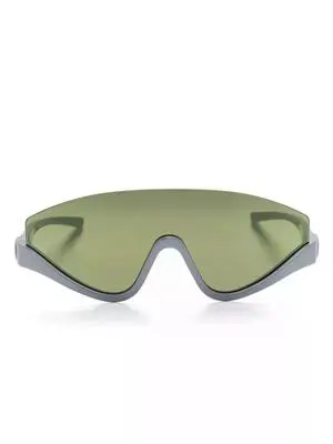 Gucci Shield-frame Sunglasses - Grey