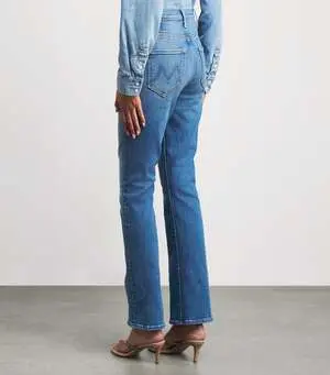 MOTHER The Hustler Skimp Flared Jeans - Blue