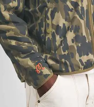 MALBON Tour Divot Sherpa Lined Jacket