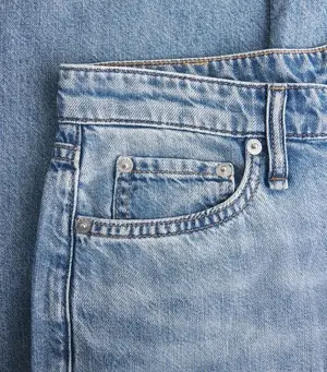 Rag & Bone Logan Mid-rise Wide-leg Jeans - Blue