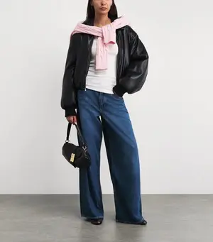 Rag & Bone Sofie Wide-leg Jeans In Featherweight Denim