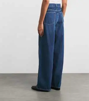 Rag & Bone Sofie Wide-leg Jeans In Featherweight Denim