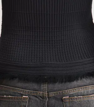 Rag & Bone Ayan Distressed Ribbed Tank Top