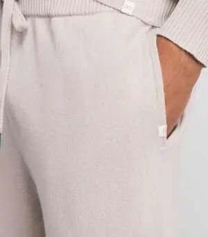 Derek Rose Cashmere Finley Sweatpants - Neutral