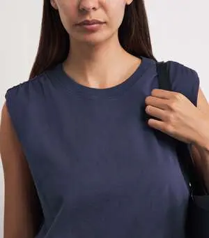 Rag & Bone Mica Bubble Hem Crop Top