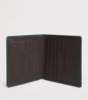 SWAINE Leather Compact Bifold Wallet