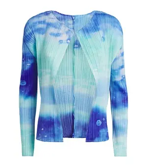 Issey Miyake Sea Bubble Cardigan - Blue