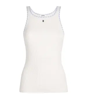 Sandro Ribbed Camis Tanks For Women