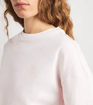 Sandro Layered Cotton T-shirt - Pink
