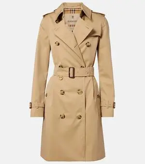 Burberry Kensington Cotton Trench Coat