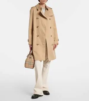 Burberry Kensington Cotton Trench Coat