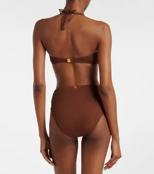 VIX PAULA HERMANNY Harper Carol Bikini Top - Brown