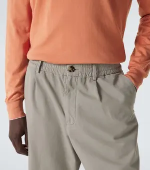 Brunello Cucinelli Cotton Gabardine Bermuda Shorts