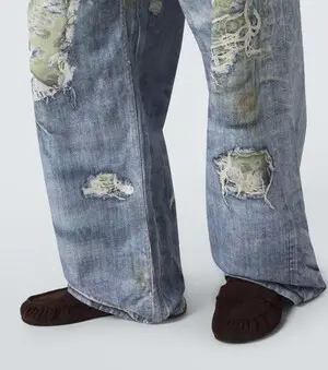 Acne Studios 1981 Trompe L’œil Wide-leg Jeans