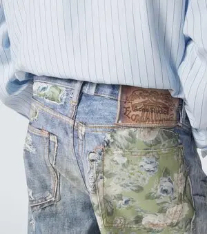 Acne Studios 1981 Trompe L’œil Wide-leg Jeans