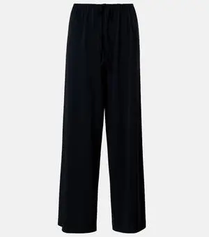 ERES Zelie Jersey Wide-leg Pants - Black