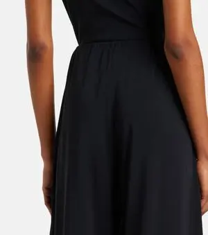 ERES Zelie Jersey Wide-leg Pants - Black