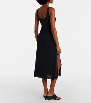 ERES Ellipse Cutout Midi Dress