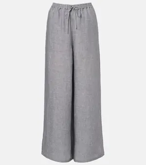 ERES Linen Wide-leg Pants