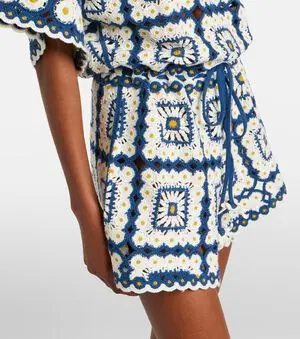 ALEMAIS Crochet Cotton Romper