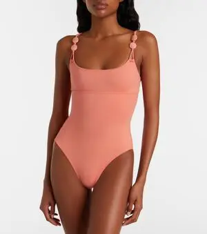ERES Lynda Beaded Swimsuit - Pink