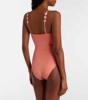 ERES Lynda Beaded Swimsuit - Pink