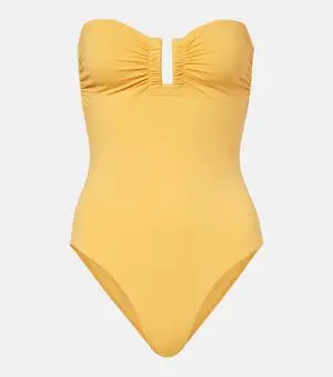 ERES Cassiopeee Gathered Swimsuit - Orange