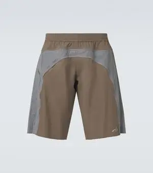 Balenciaga Colorblocked Technical Shorts