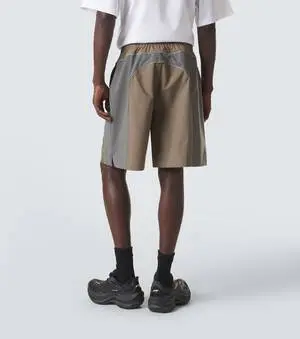 Balenciaga Colorblocked Technical Shorts