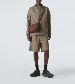 Balenciaga Le City Small Suede Messenger Bag - Brown