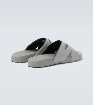 Balenciaga Sporty Pool Slides