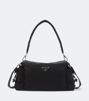 Prada Re-nylon Shoulder Bag - Black