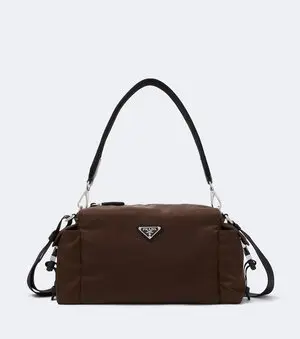 Prada Re-nylon Shoulder Bag - Brown