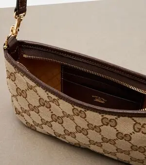 Gucci Gg Canvas Small Shoulder Bag - Beige
