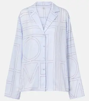 Toteme Pajama Top Sleepwear For Women