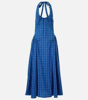 Faithfull The Brand Tie Neck Day Dresses