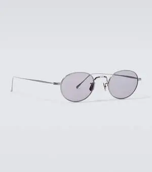 Auralee X Eyevan 003 Oval Sunglasses - Silver