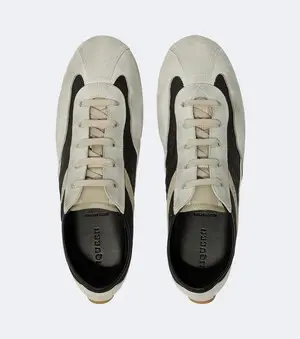 Alexander McQueen Suede-trimmed Sneakers - Grey