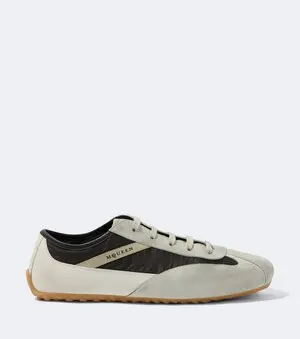 Alexander McQueen Suede-trimmed Sneakers - Grey