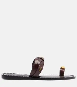 AMANU Lagos Woven Leather Sandals