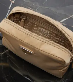 Prada Re-nylon Small Pouch - Beige