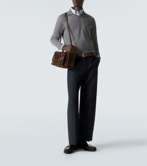 Miu Miu Virgin Wool Polo Sweater