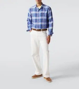 Polo Ralph Lauren Checked Linen Shirt