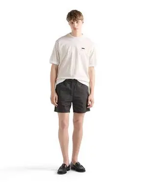 Prada Cotton T-shirt - Neutral