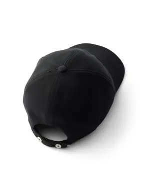 Prada Piqué Baseball Cap - Black