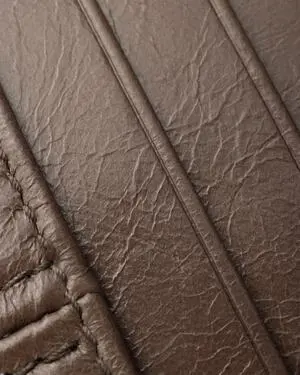Prada Leather Card Holder - Grey