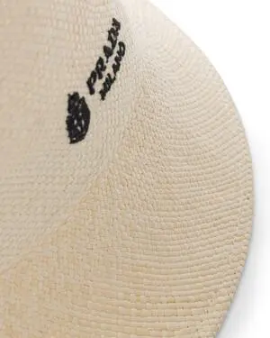 Prada Panama Fabric Bucket Hat
