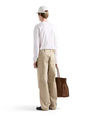 Prada Five-pocket Old Denim Jeans - Neutral
