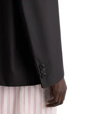 Prada Single-breasted Technical Cotton Blazer
